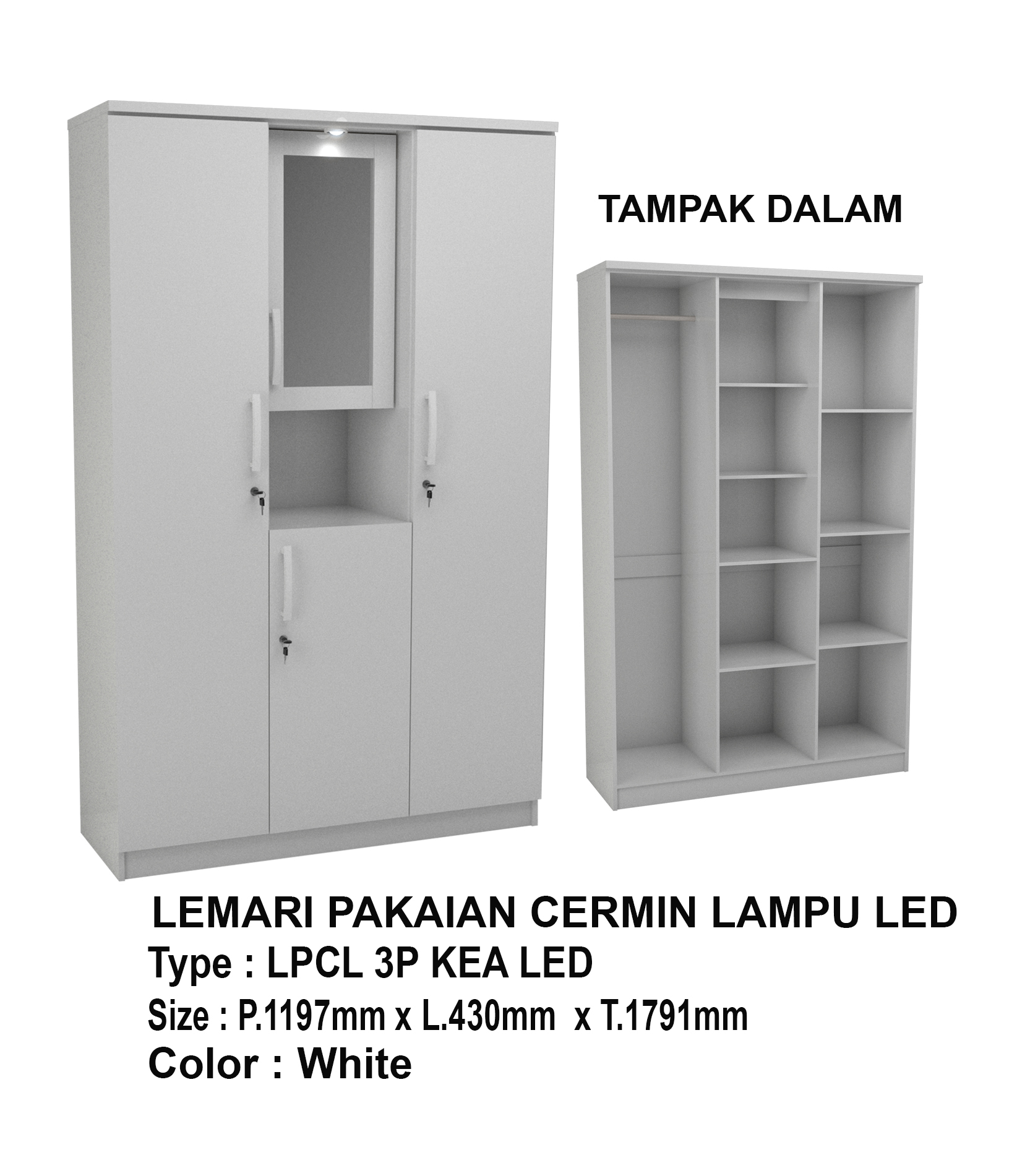 Lemari Pakaian - KEA PANEL